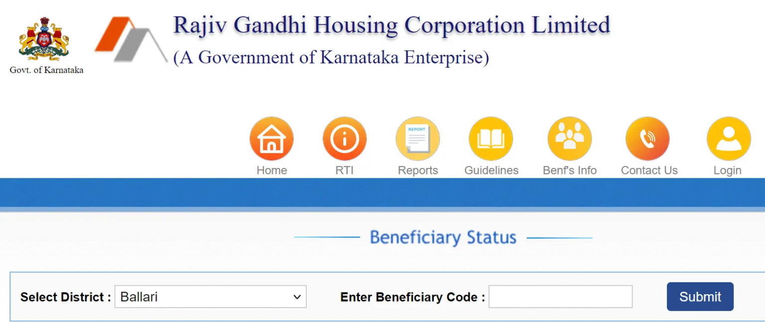 RGRHCL Beneficiary Status Check 2025 – Check Now At Ashraya.karnataka ...